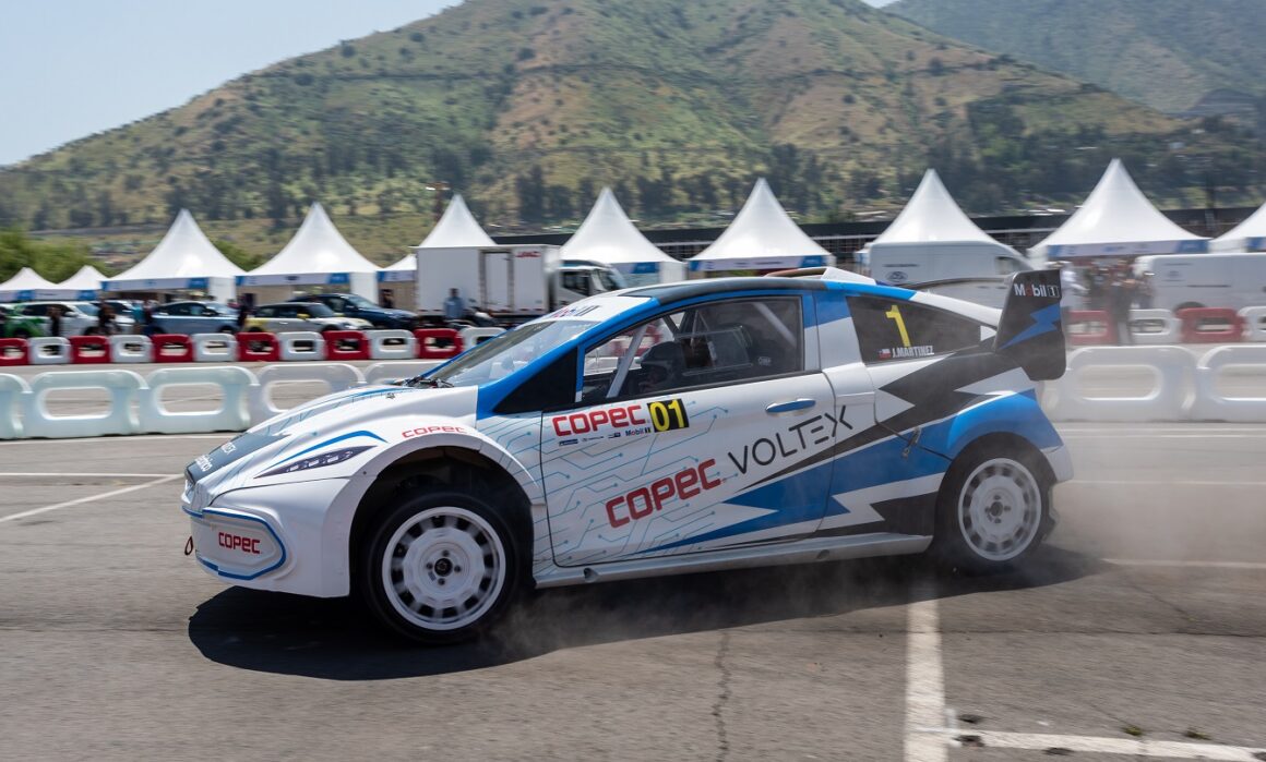 Copec trae a Chile el primer auto eléctrico de rally - +Motor Chile