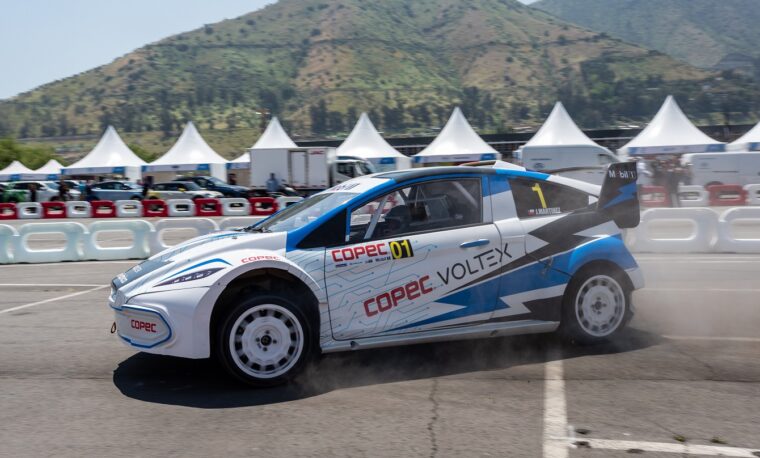 Copec trae a Chile el primer auto eléctrico de rally - +Motor Chile