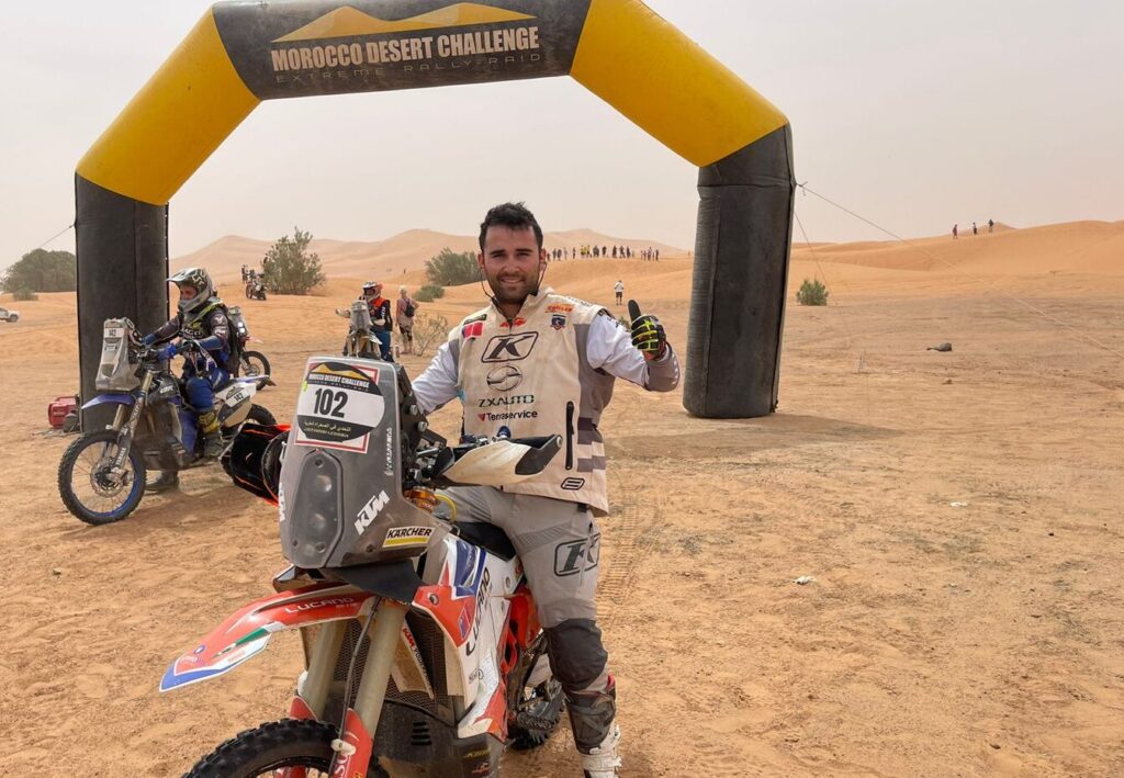 Tomás de Gavardo termina 8° en Desert Challenge de Marruecos - +Motor Chile